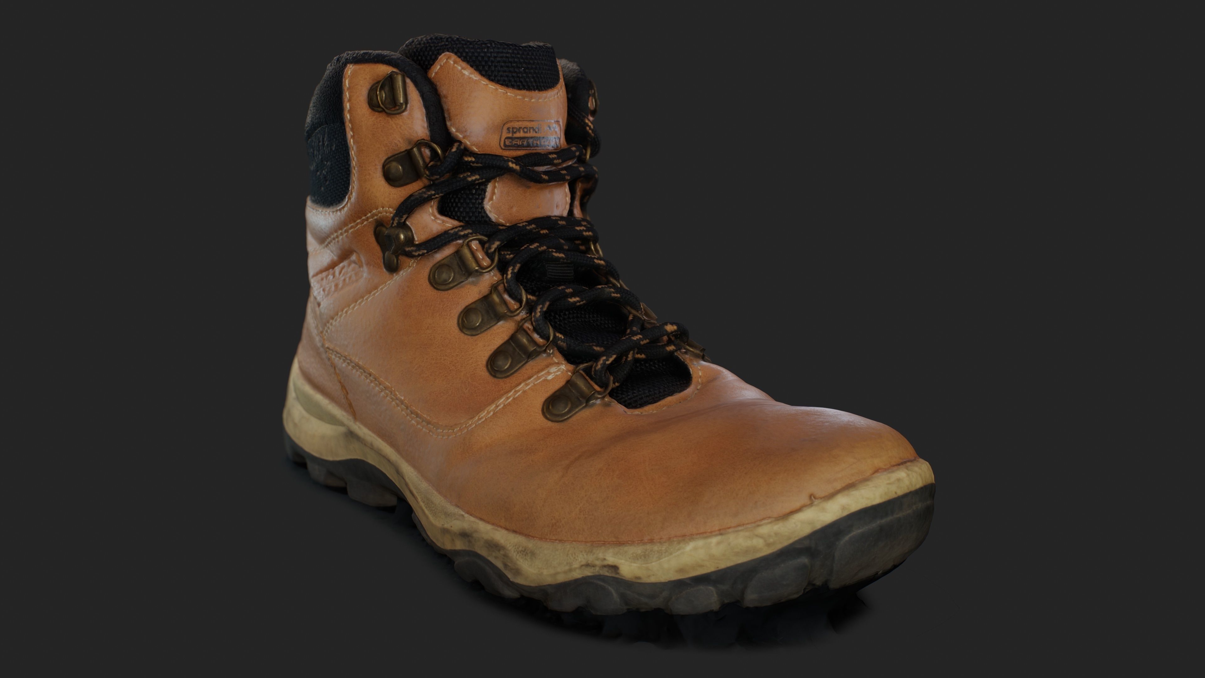 Shoe001 - Photogrammetry - FREE free 3D model | CGTrader