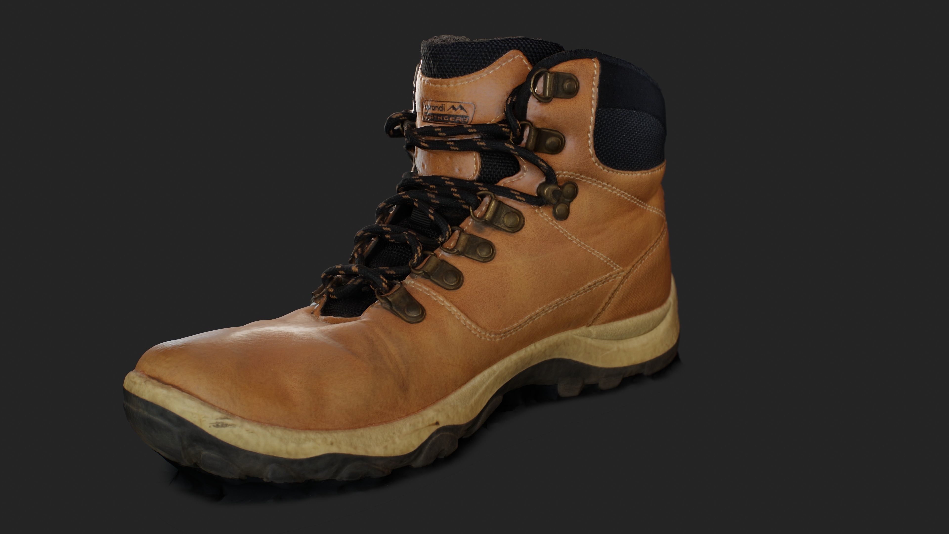 Shoe001 - Photogrammetry - FREE free 3D model | CGTrader