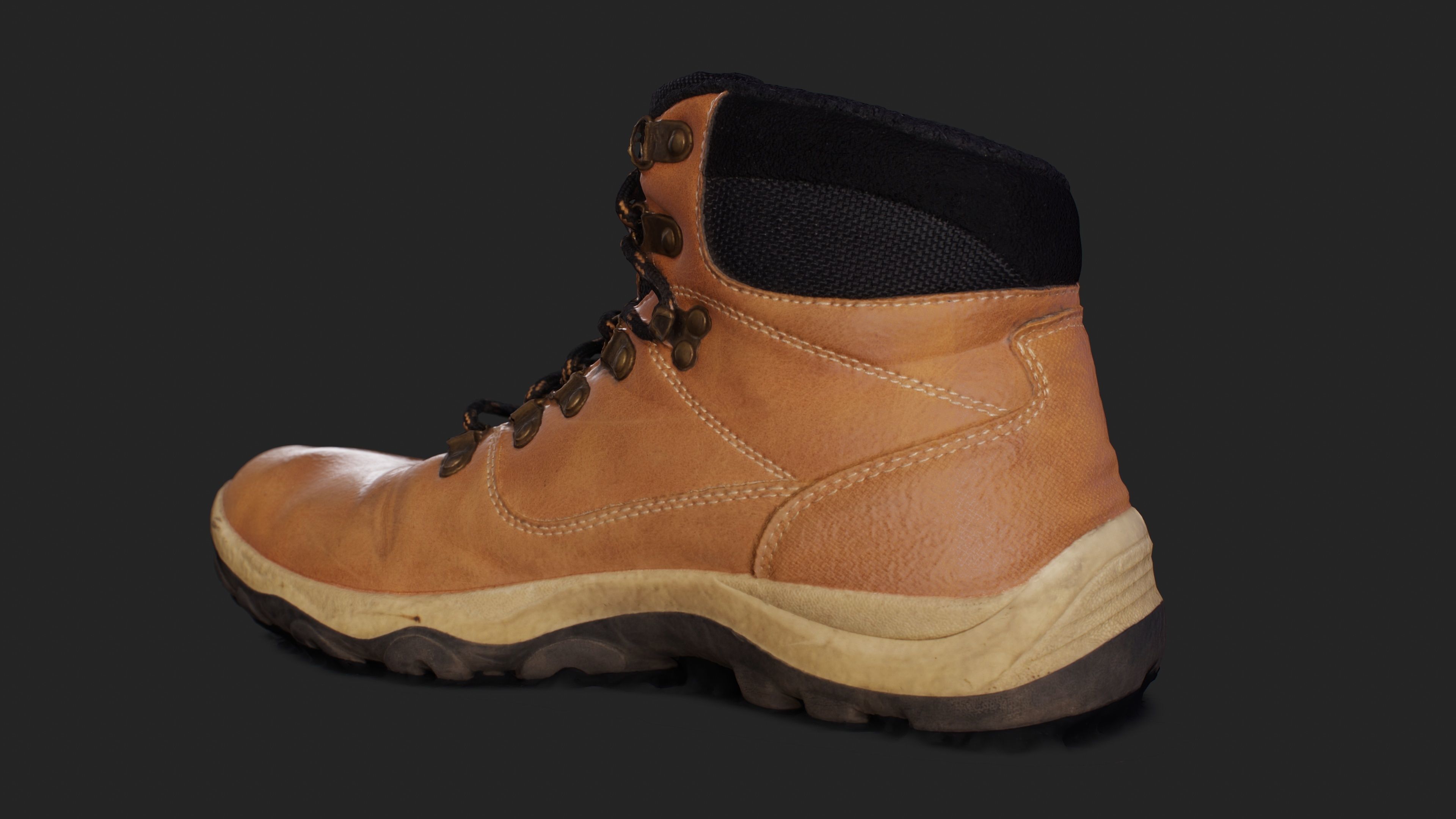 Shoe001 - Photogrammetry - FREE free 3D model | CGTrader