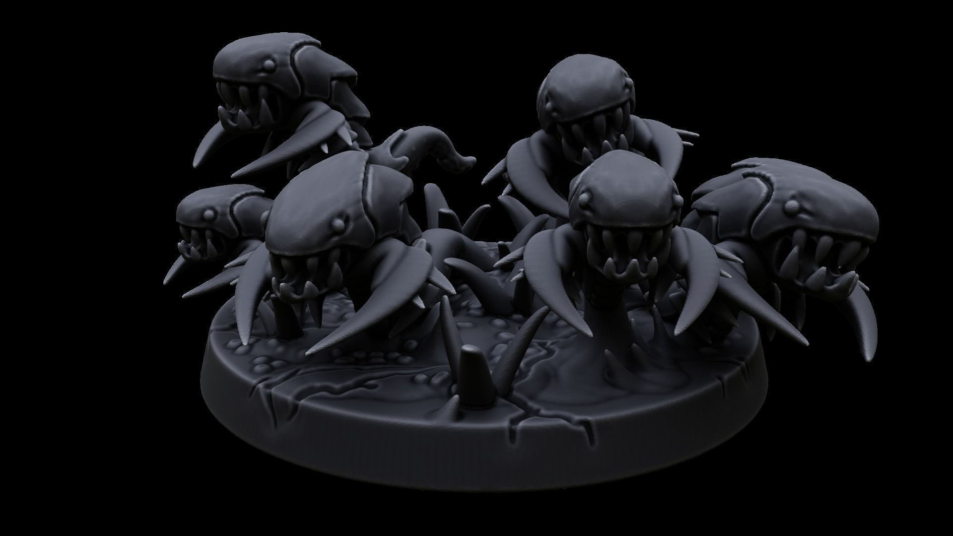 Alien Xeno Swarm creatures 3D model 3D printable | CGTrader