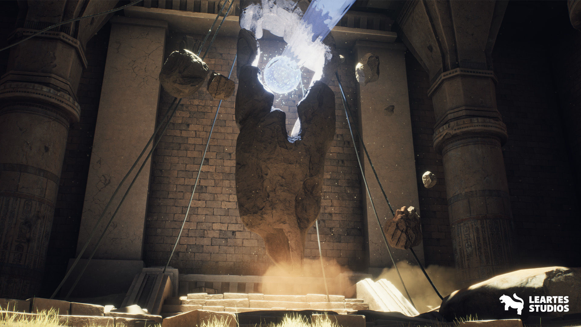 3D model Desert Temple Environment VR / AR / low-poly | CGTrader