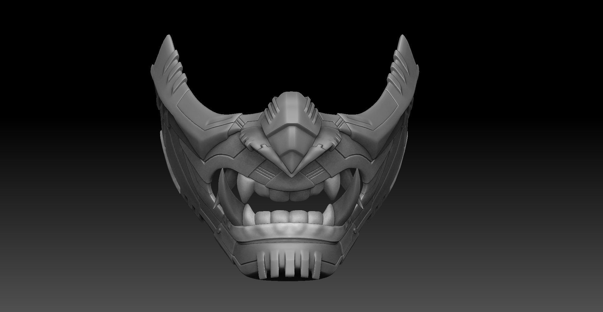 Cyber Punk Mask 3D model 3D printable | CGTrader