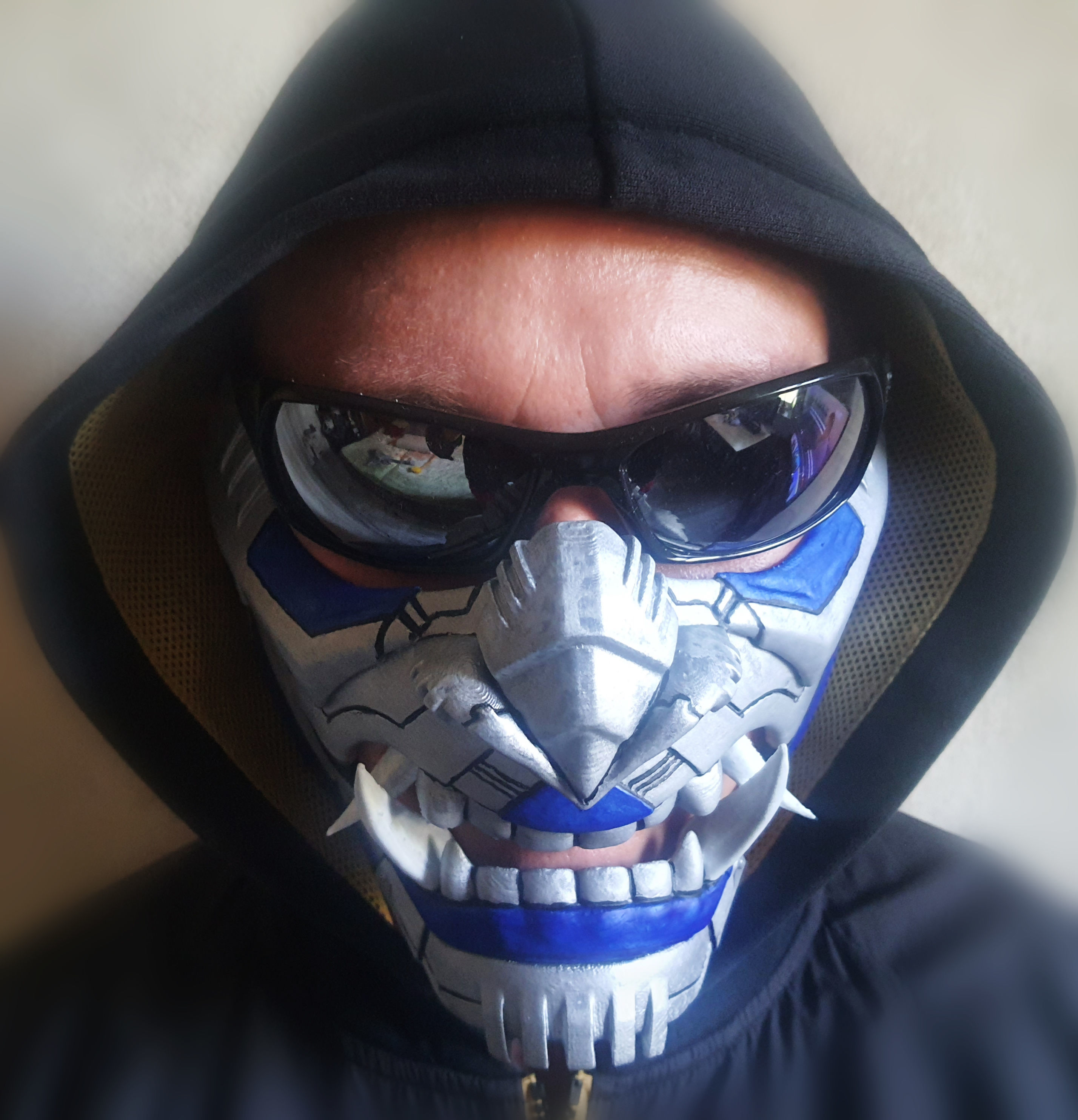 Cyber Punk Mask 3D model 3D printable | CGTrader