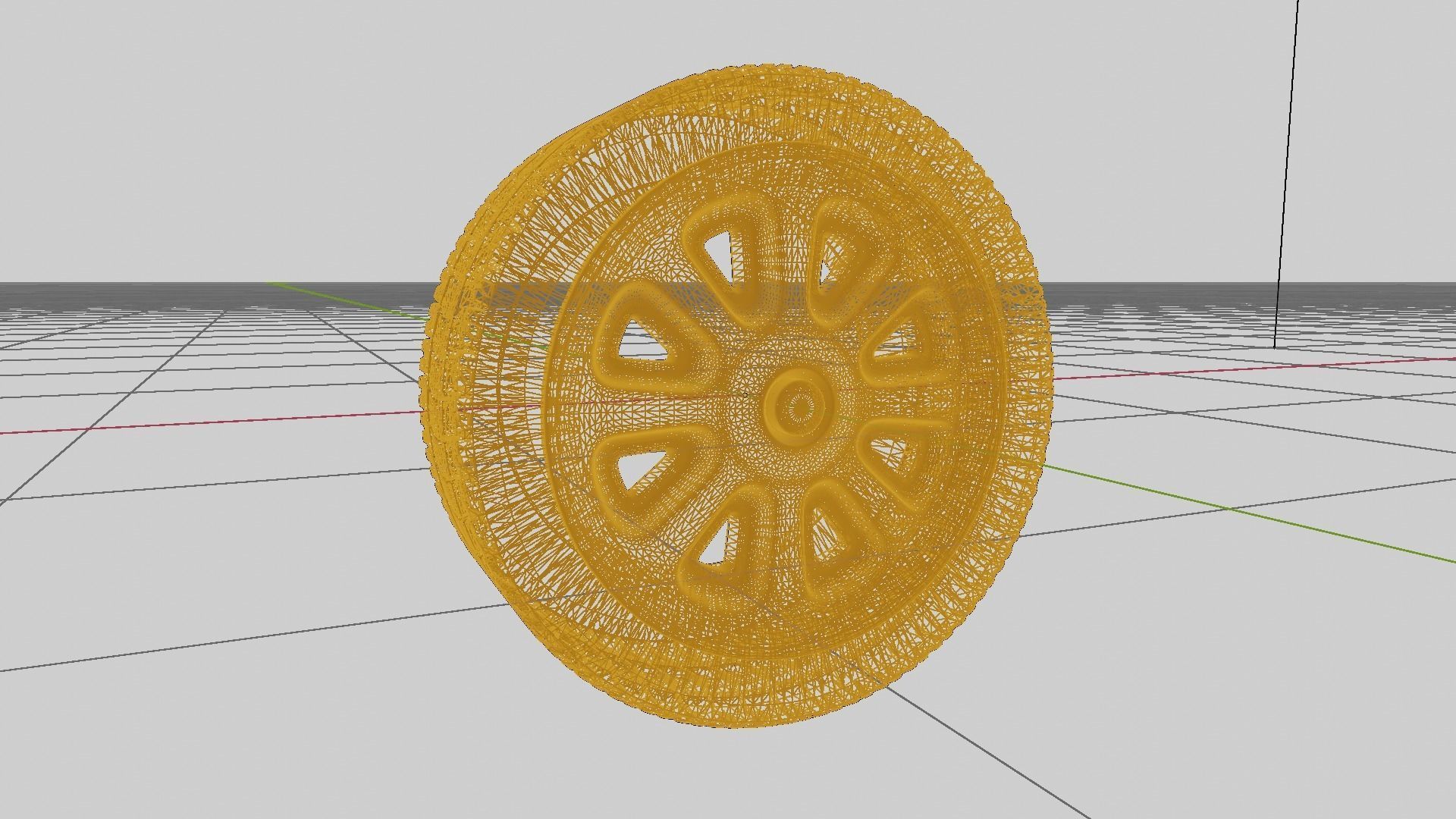 Dirty wheel and rim 3D model | CGTrader