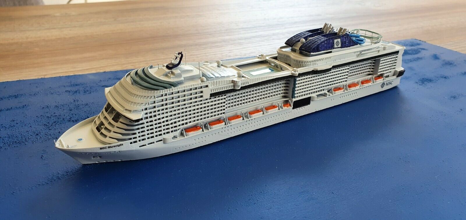 MSC Meraviglia cruise ship 3D print model 3D model 3D printable | CGTrader