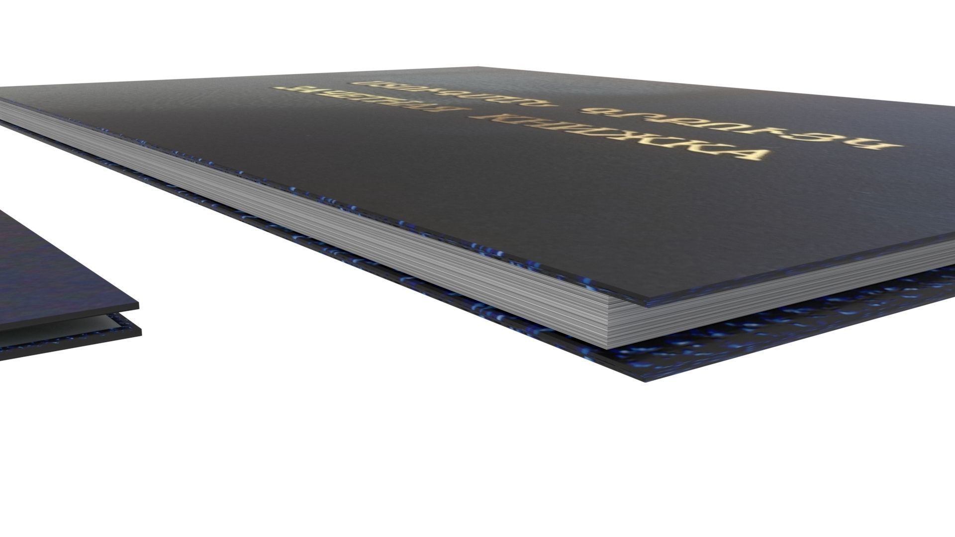 Student Ticket and Checkbook 3D model | CGTrader