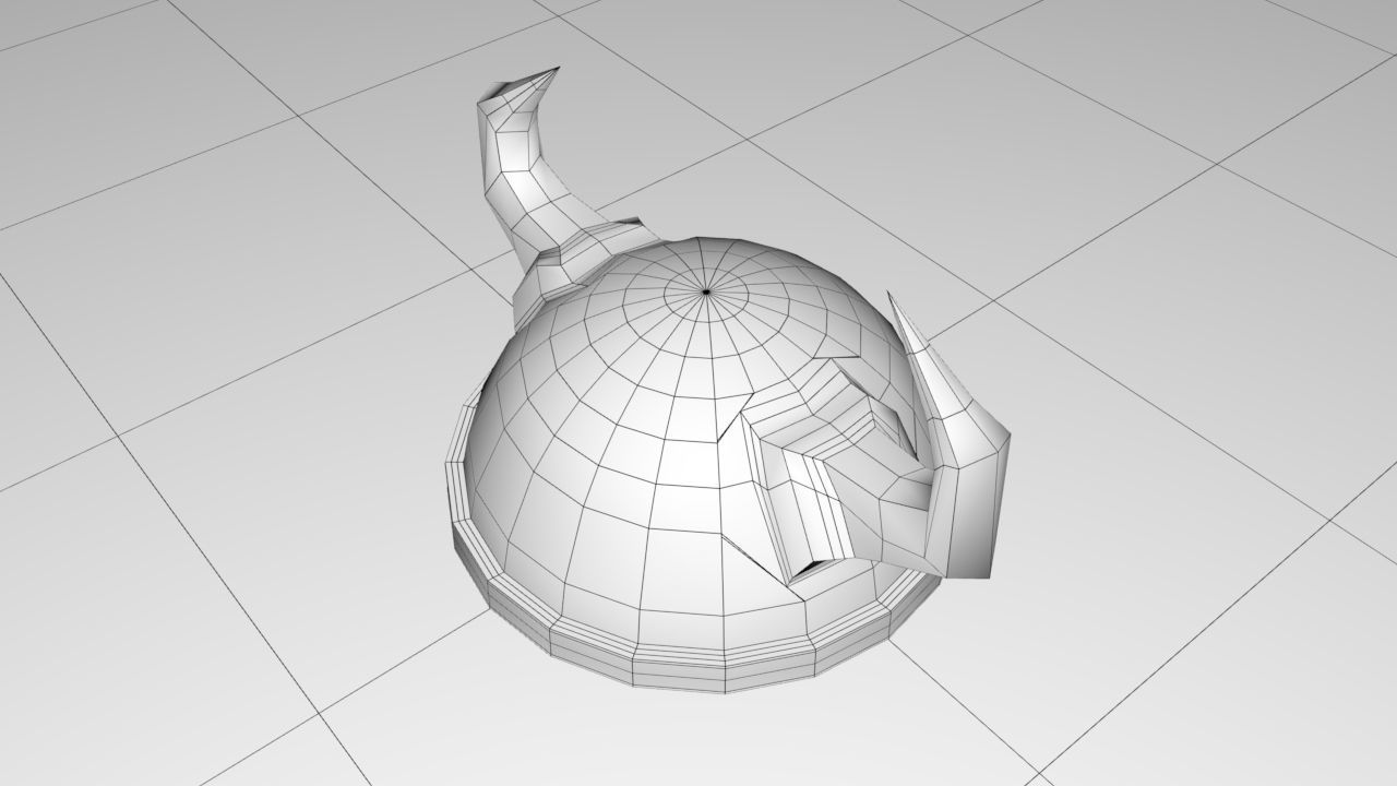 orc helm 3d model 3D model | CGTrader