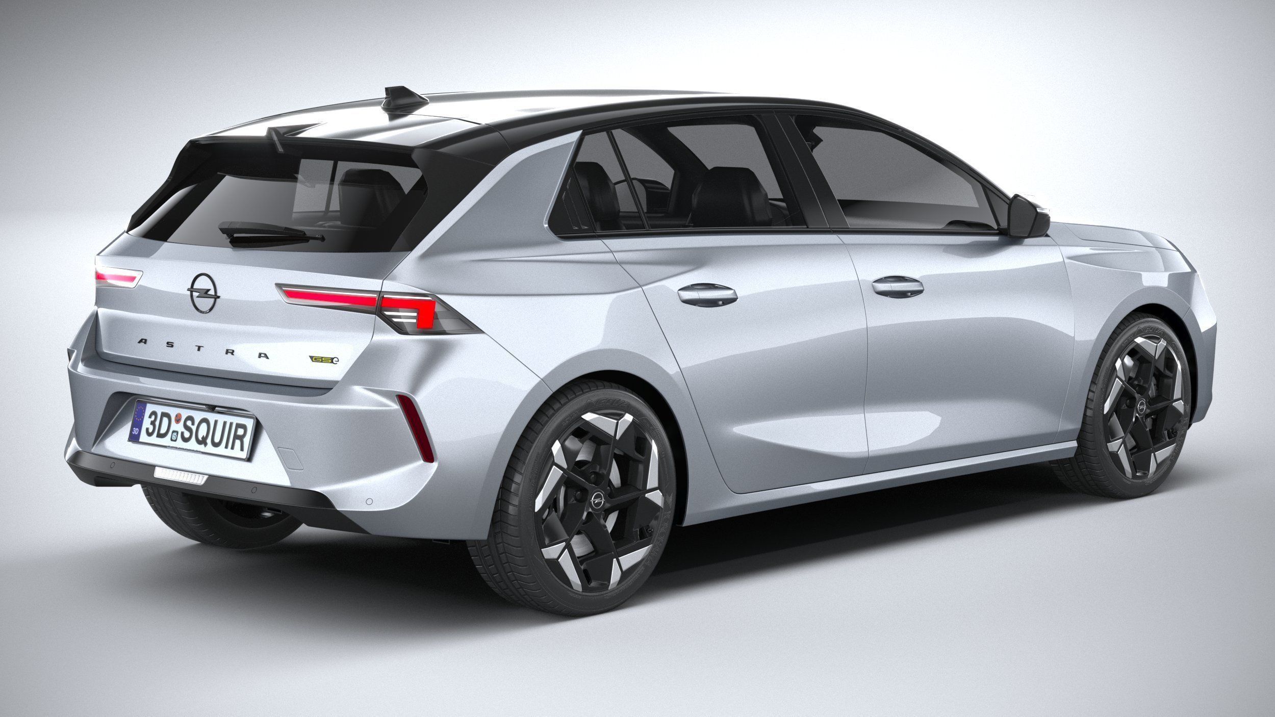 Opel Astra GSE 2023 3D model | CGTrader