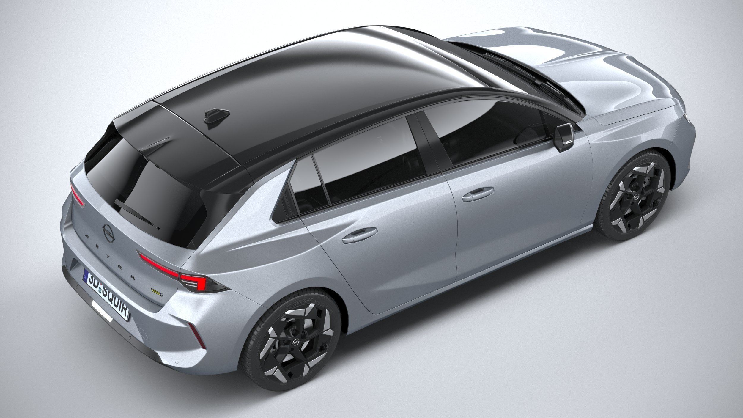 Opel Astra GSE 2023 3D model | CGTrader