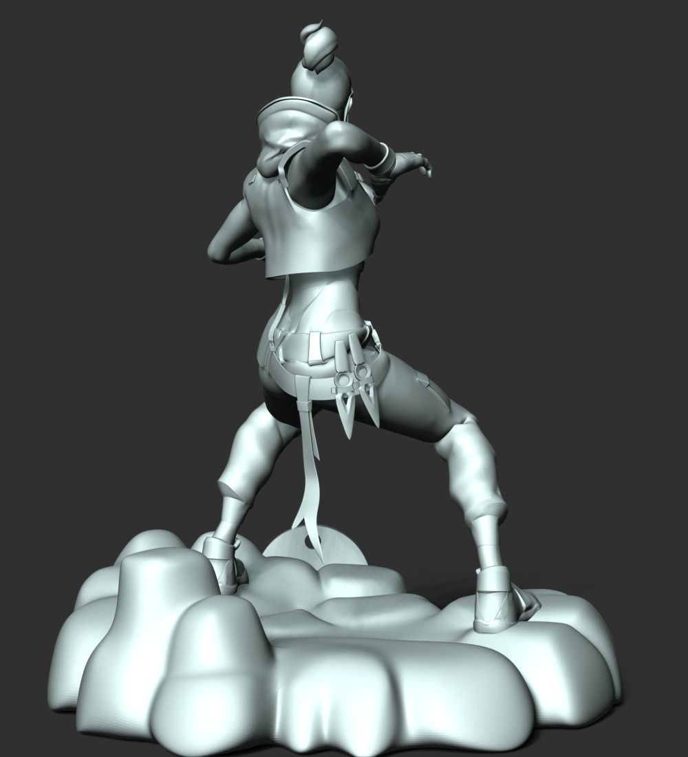 Jett - Valorant 3D model 3D printable | CGTrader