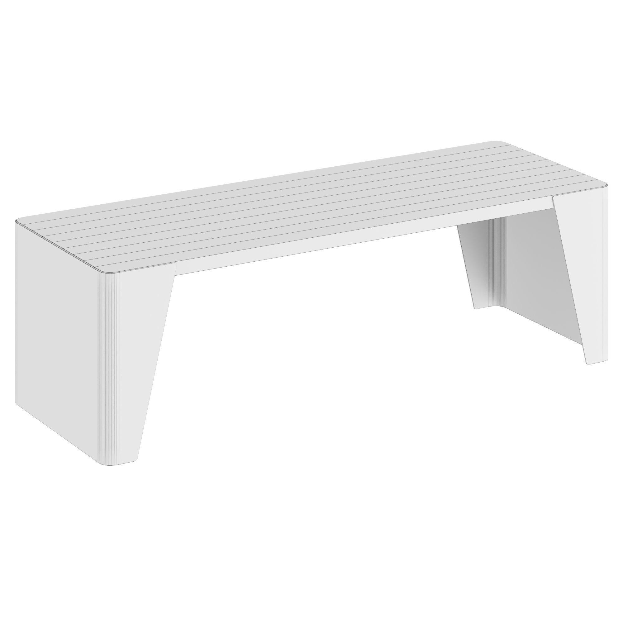 byfurniture LAVA Bench 3D model | CGTrader