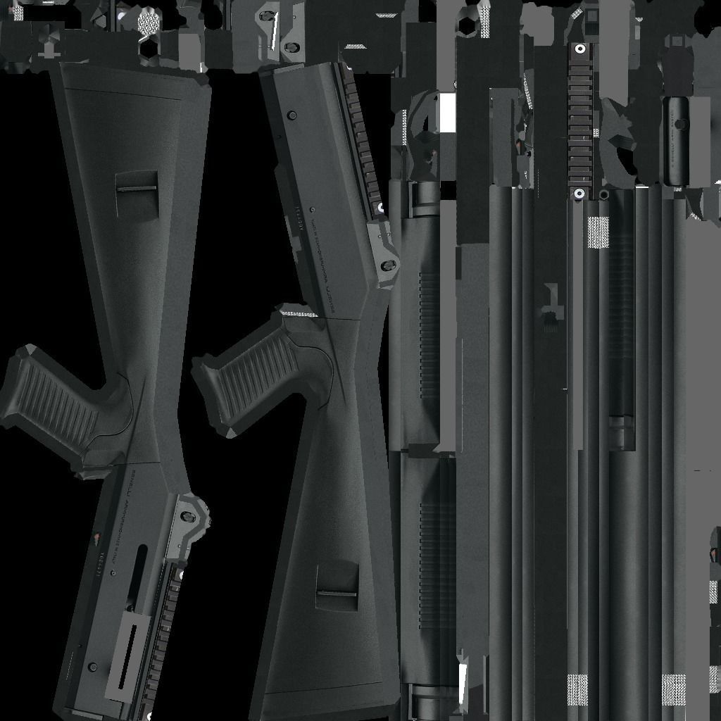 3D model Weapons kit lowpoly VR / AR / low-poly | CGTrader