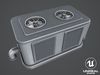 3D model Stylized Rooftop Air Conditioner VR / AR / low-poly | CGTrader