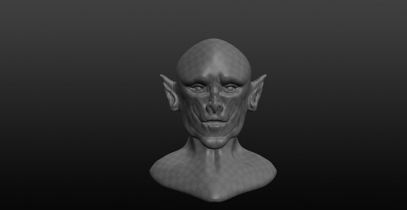 3D model Ork Character VR / AR / low-poly | CGTrader