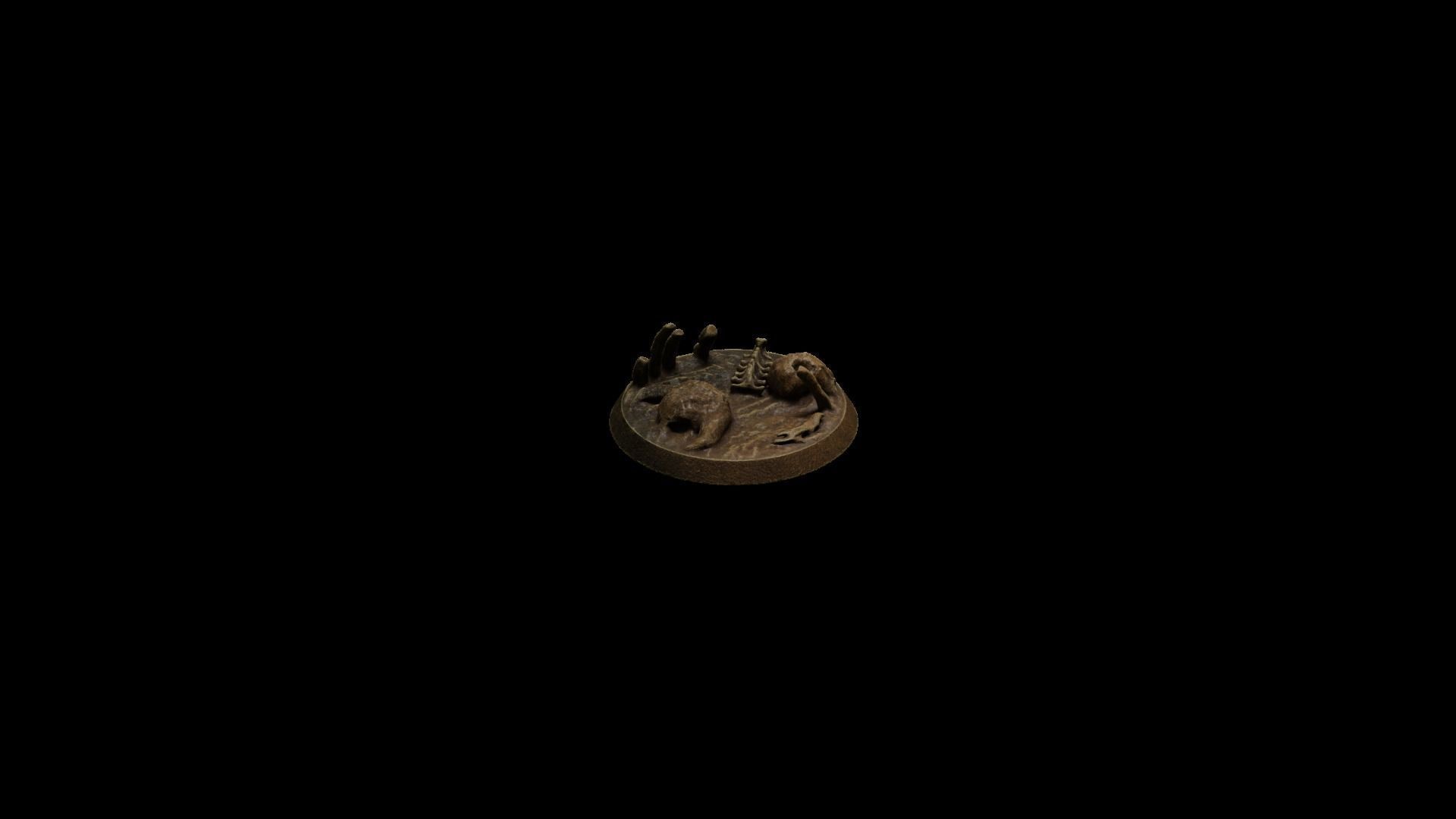 Alien Bone-yard Bases 3D model 3D printable | CGTrader