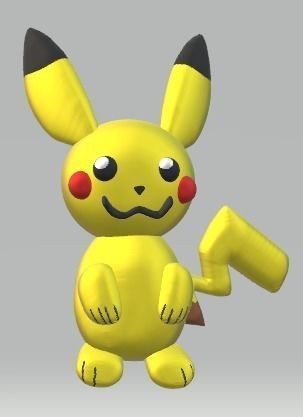 Pikachu Model pokemon free 3D model | CGTrader