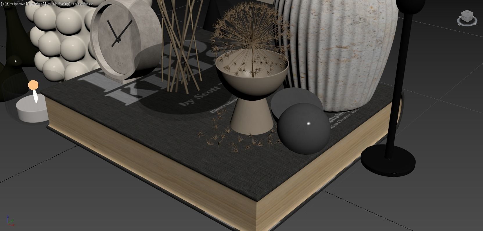 Decorative Set 093 3D model | CGTrader