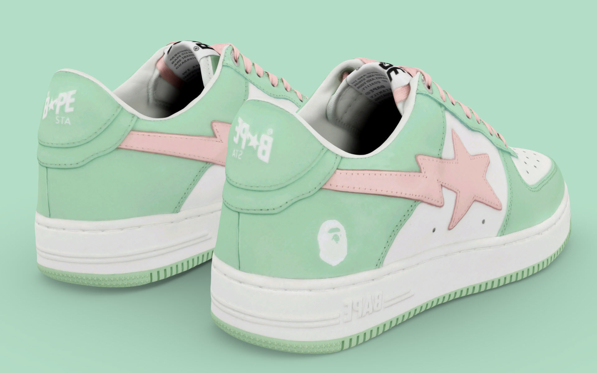 Bape STA sneaker v3 3D model | CGTrader