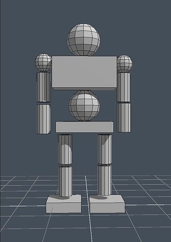 3D model Robot Simple VR / AR / low-poly | CGTrader