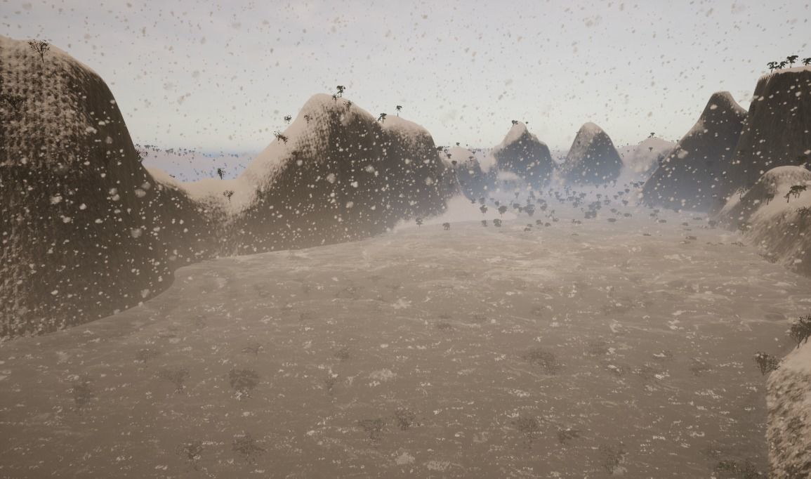 3D model flooded terrain VR / AR / low-poly | CGTrader