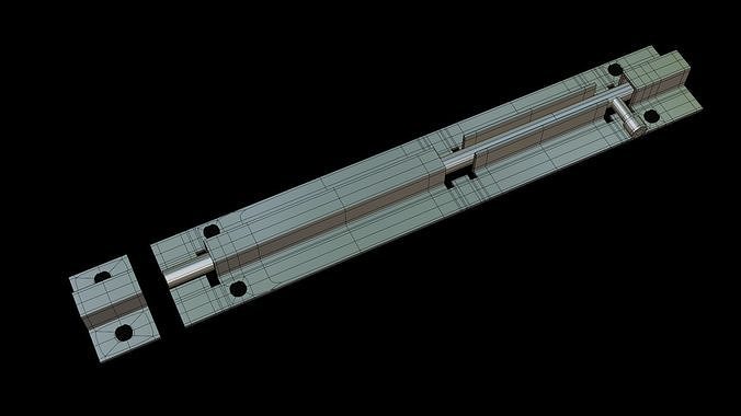 Door lock 3D model | CGTrader