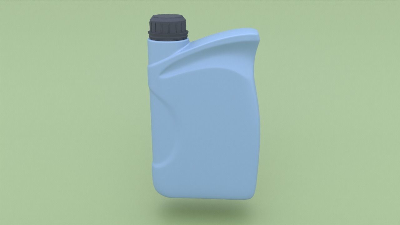 motor oil mockup 3D model | CGTrader