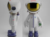 Fantasy spaceman 3D model | CGTrader