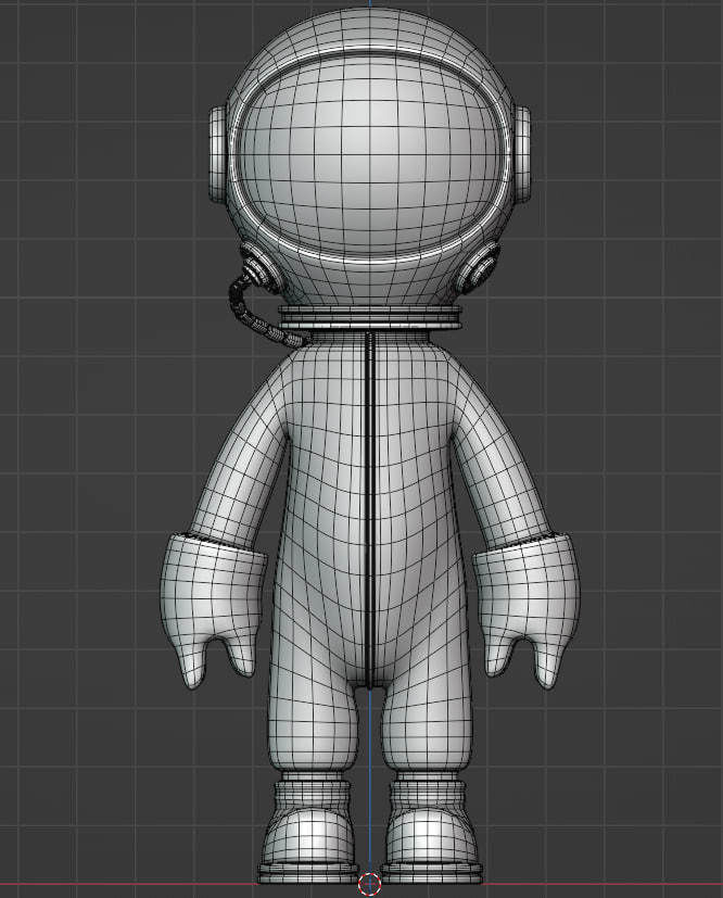 Fantasy spaceman 3D model | CGTrader
