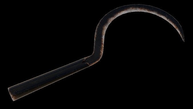 Sickle hook 3D model | CGTrader