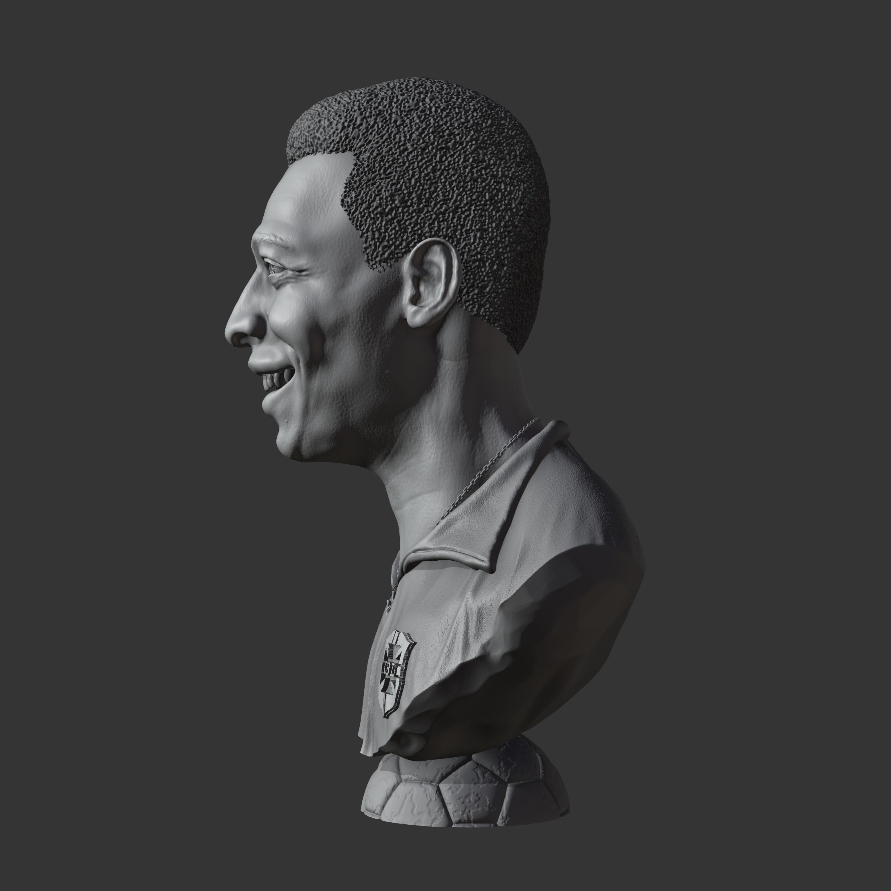 Pele 3D Bust for printing 3D model 3D printable | CGTrader