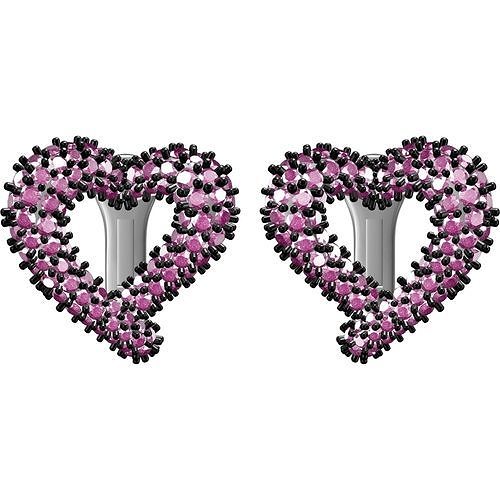 Antique Heart Earring 3D model 3D printable | CGTrader