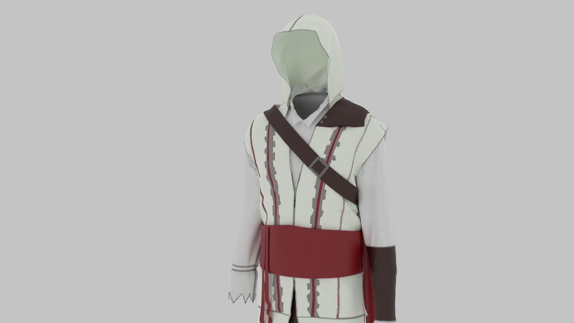 3D model Assassin Costume VR / AR / low-poly | CGTrader