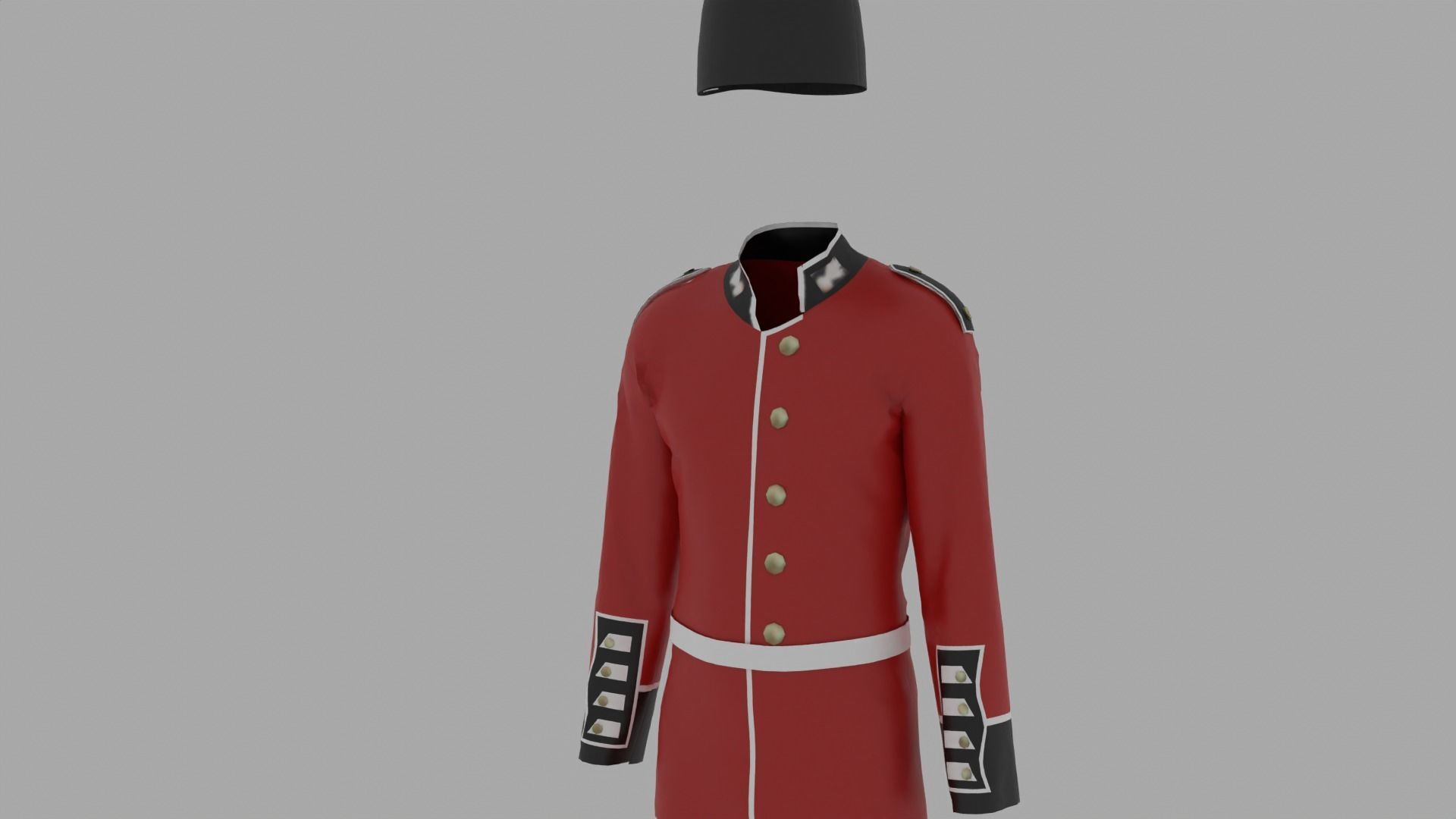 3D model King Guard Costume VR / AR / low-poly | CGTrader
