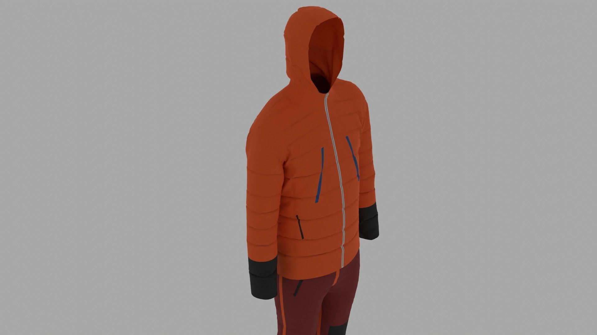 3D model Climber Outfit VR / AR / low-poly | CGTrader