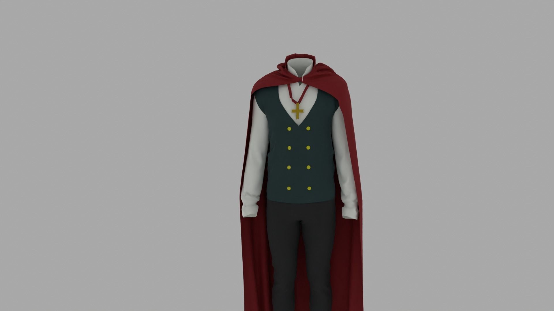 3D model Count Costume VR / AR / low-poly | CGTrader