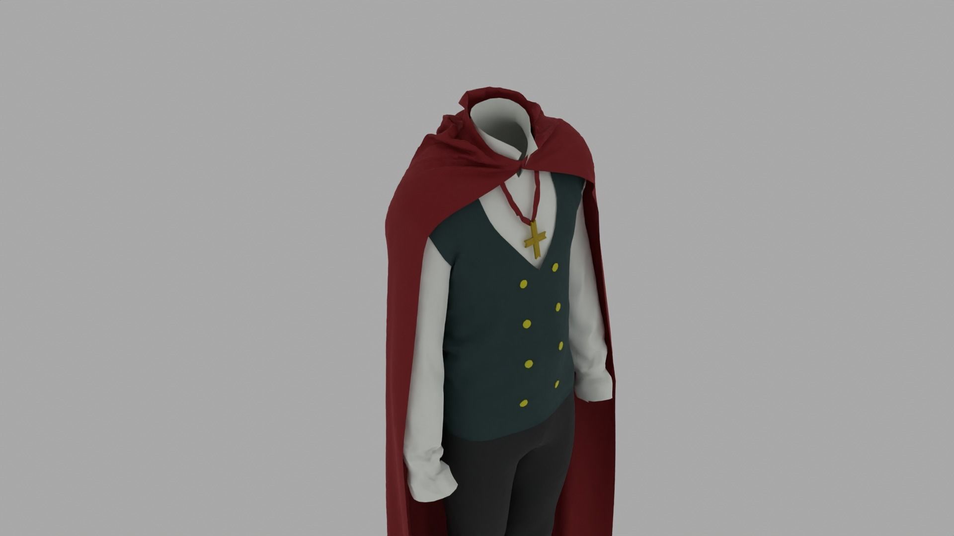 3D model Count Costume VR / AR / low-poly | CGTrader