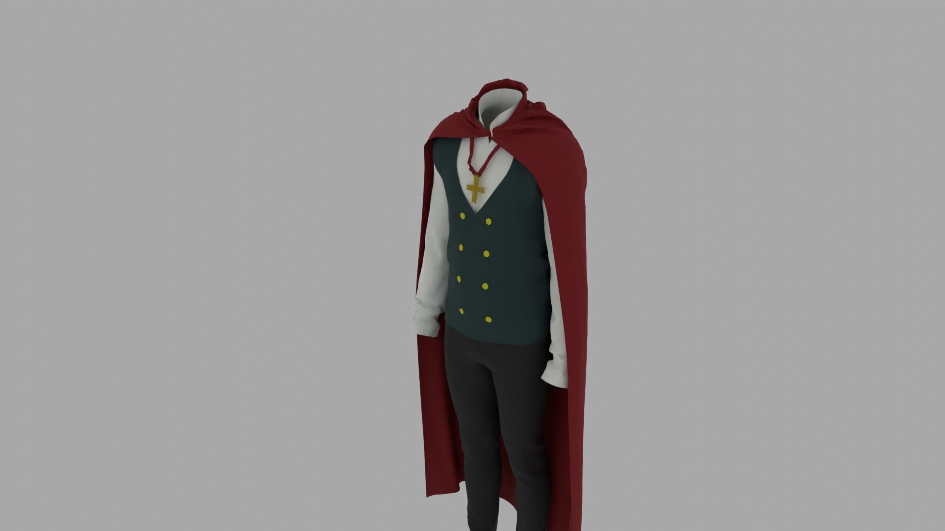 3D model Count Costume VR / AR / low-poly | CGTrader