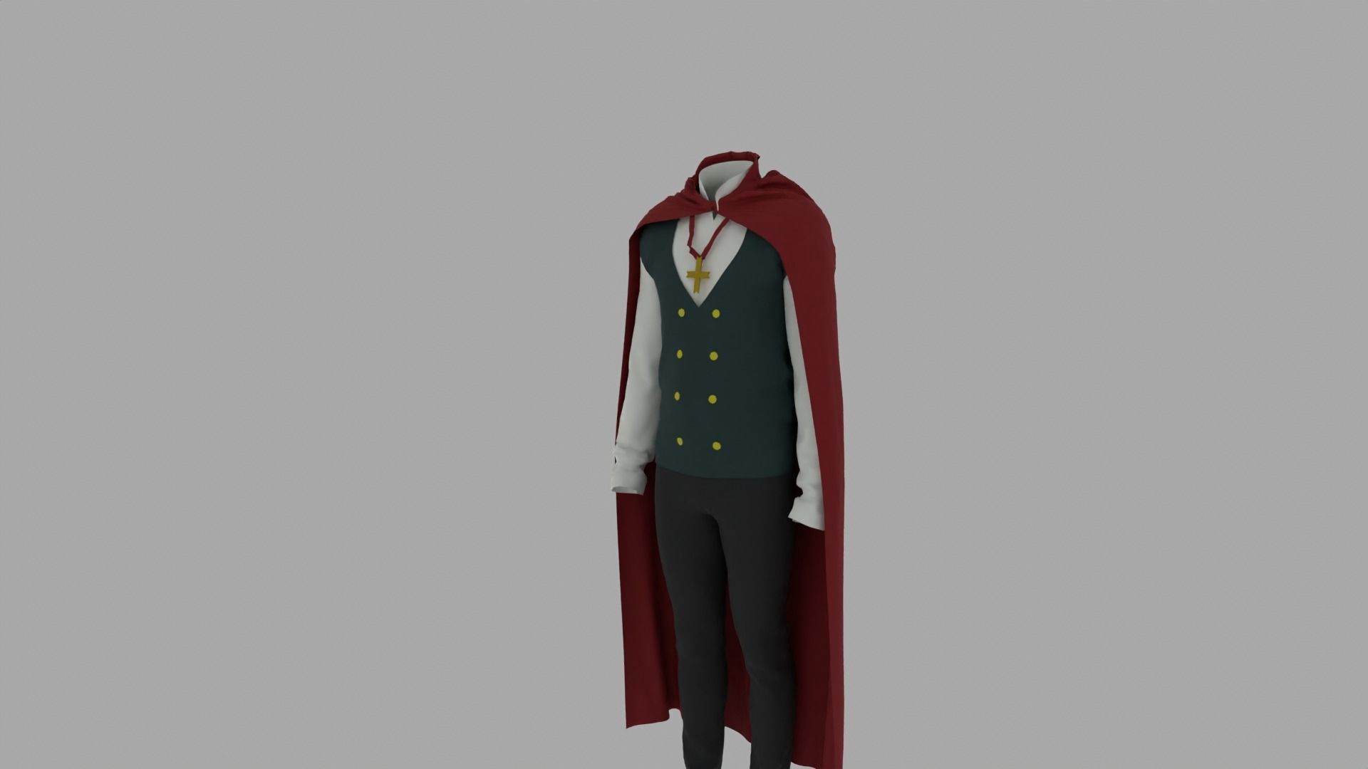 3D model Count Costume VR / AR / low-poly | CGTrader