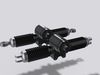 TOP FUEL Detailed Rack N Pinion center steering rack with arm 3D model ...