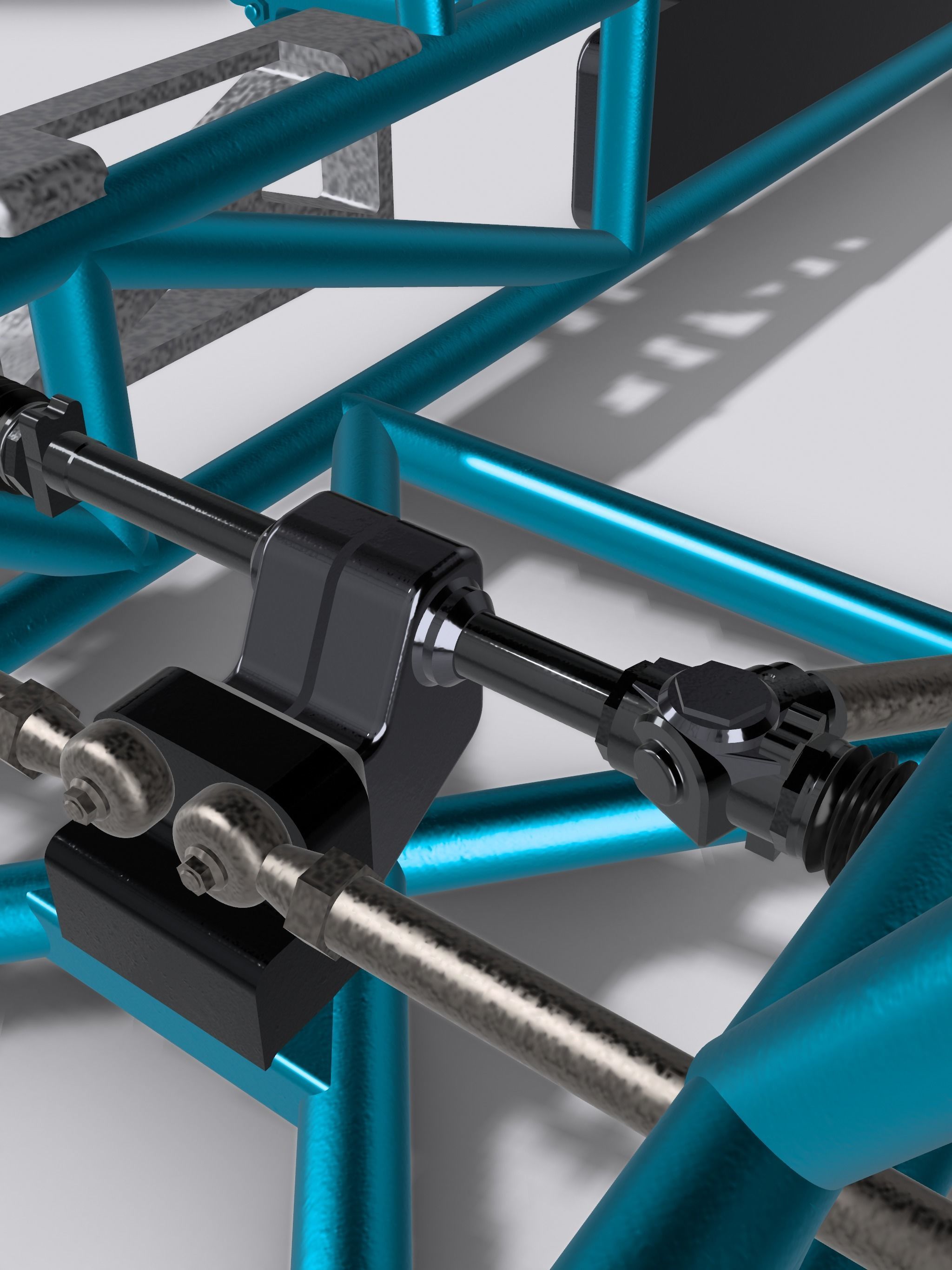 FUNNY CAR Front Hubs N Brakes N Suspension 3D model 3D printable | CGTrader