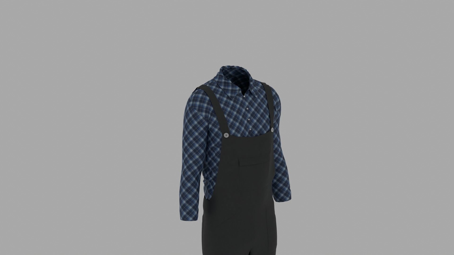 3D model Farmer Costume VR / AR / low-poly | CGTrader
