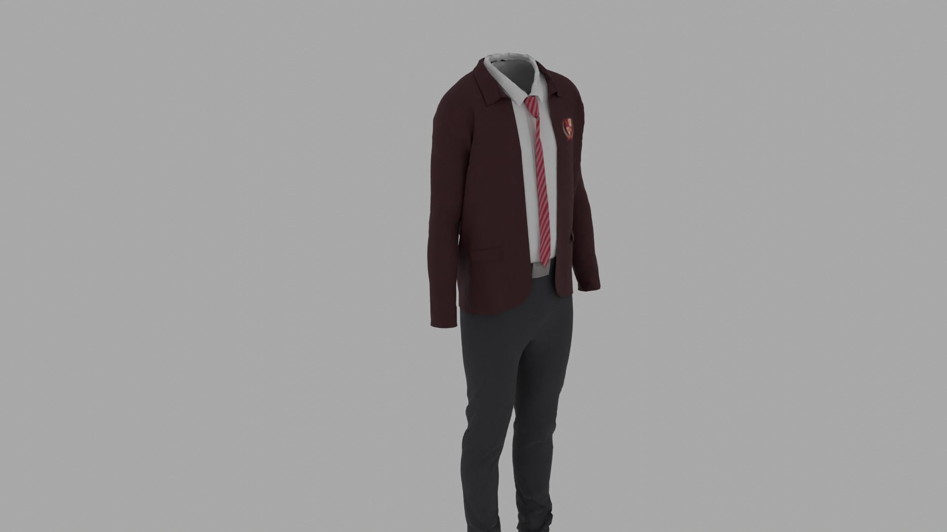 3D model School Uniform VR / AR / low-poly | CGTrader