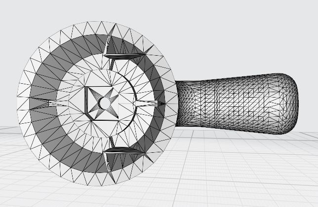 Tumbler handle for lathe 3D model 3D printable | CGTrader