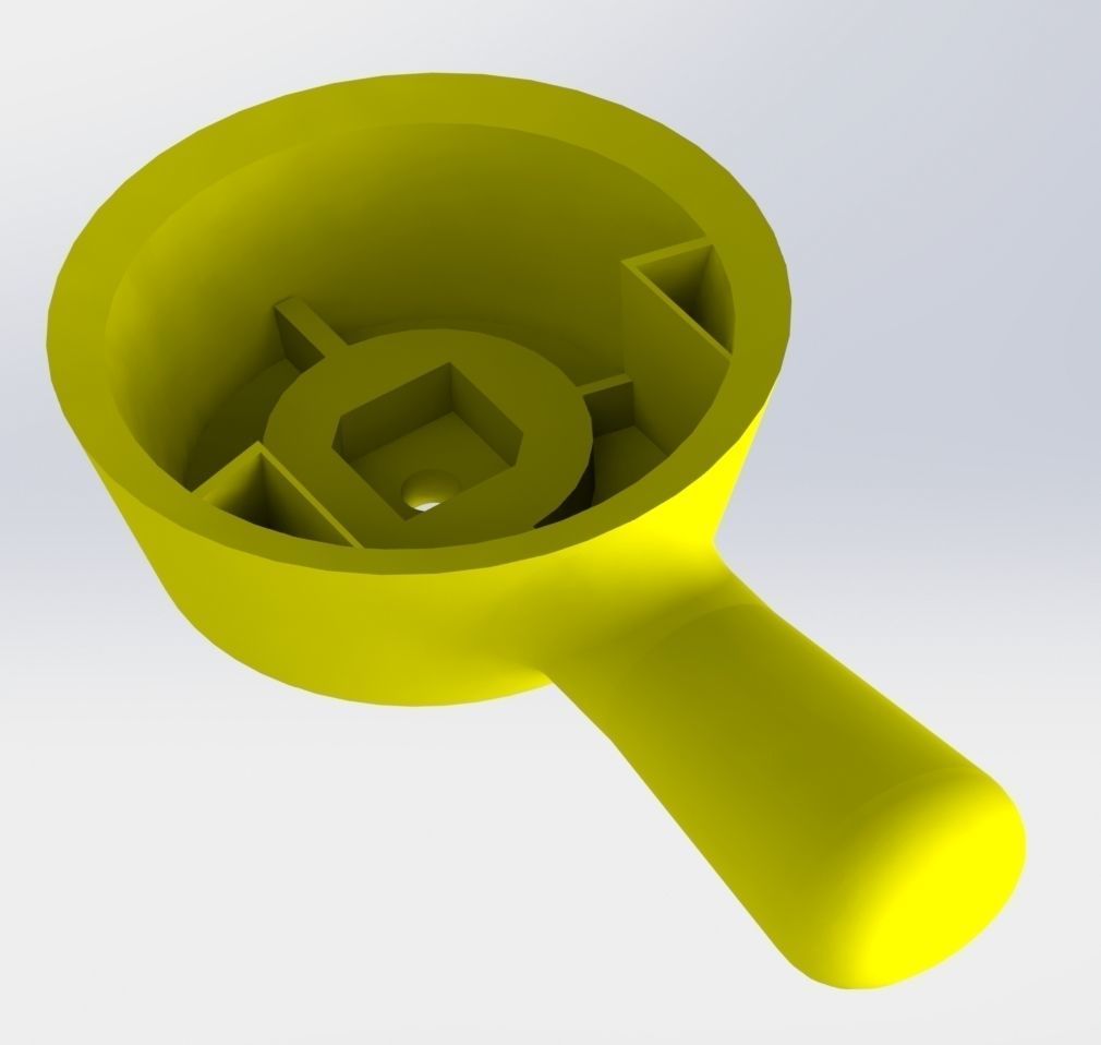 Tumbler handle for lathe 3D model 3D printable | CGTrader