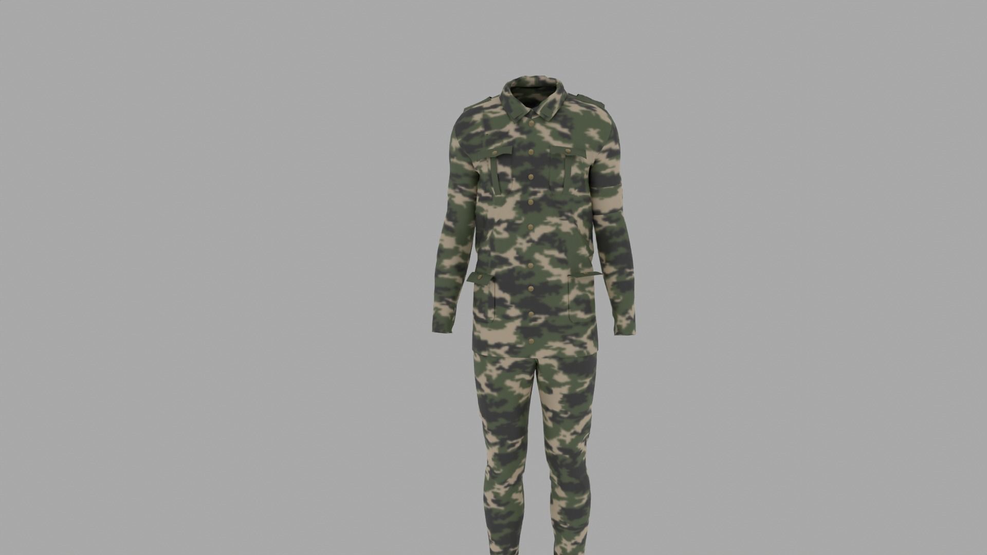 3D model Military Uniform VR / AR / low-poly | CGTrader