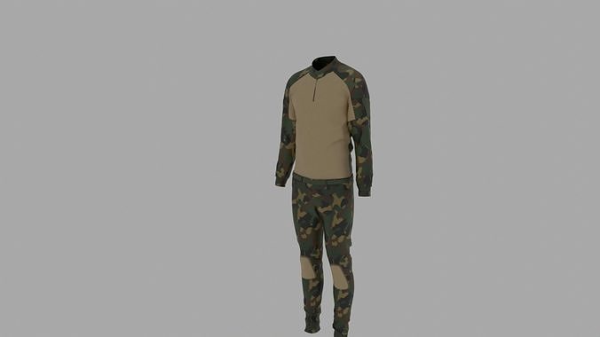 3D model Military Uniform VR / AR / low-poly | CGTrader