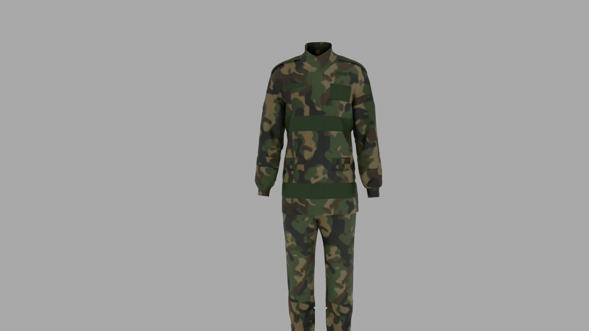 3D model Military Uniform VR / AR / low-poly | CGTrader