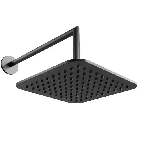8 Inch rounded square shower head 3D model | CGTrader