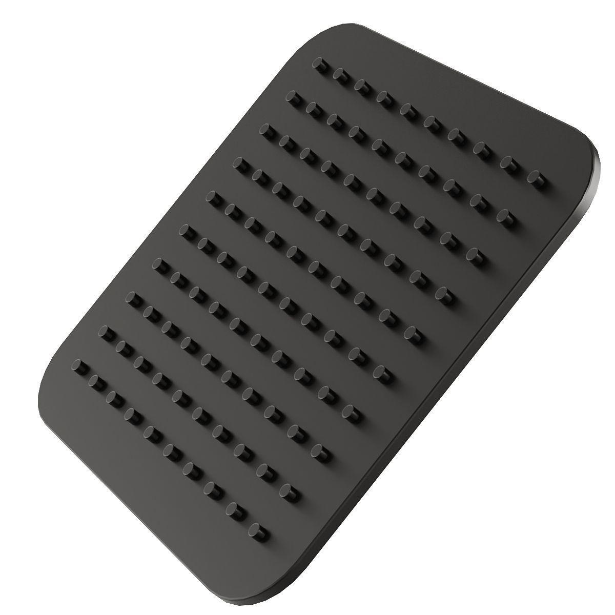 8 Inch rounded square shower head 3D model | CGTrader