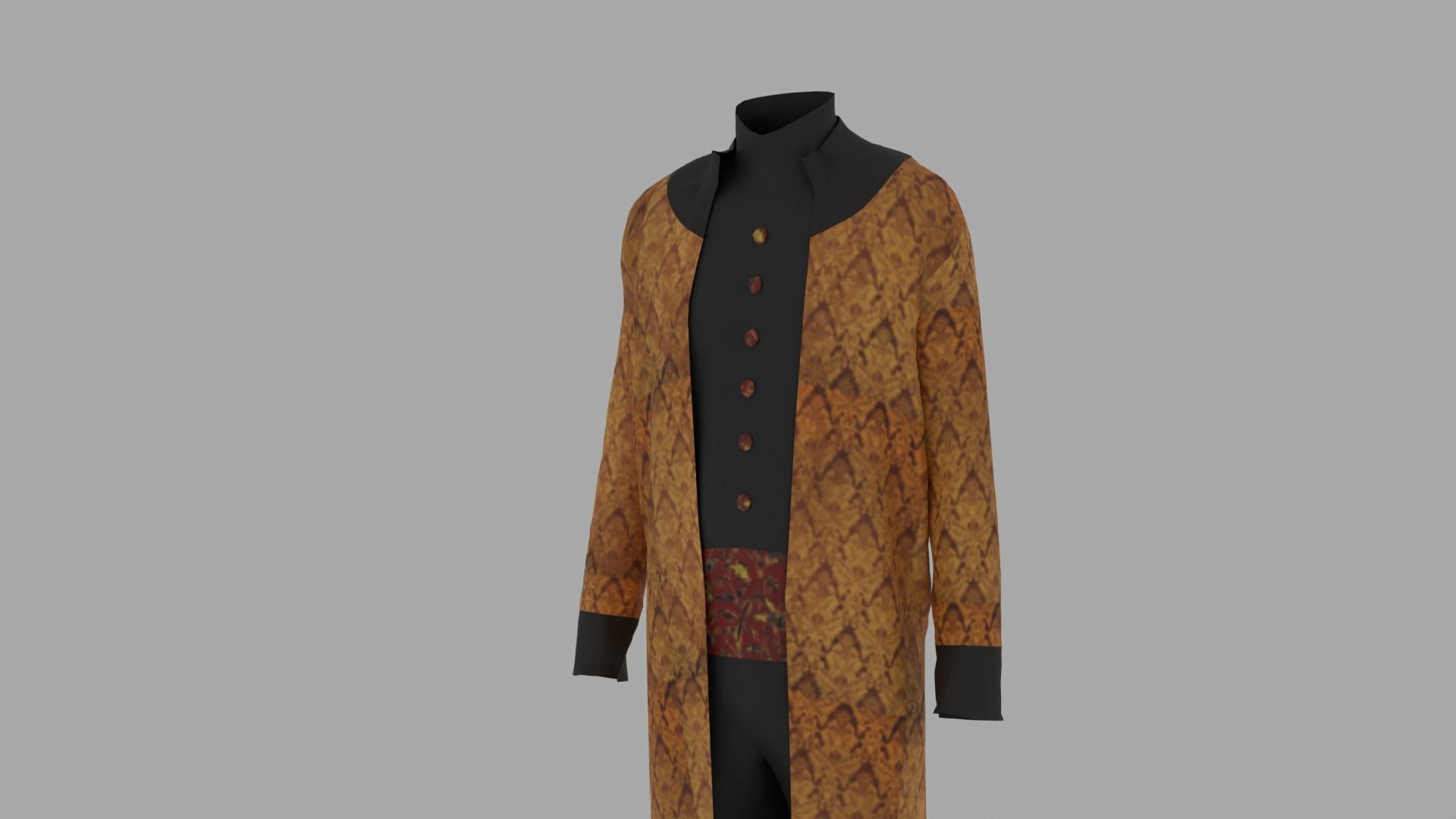 3D model Sultan Costume VR / AR / low-poly | CGTrader